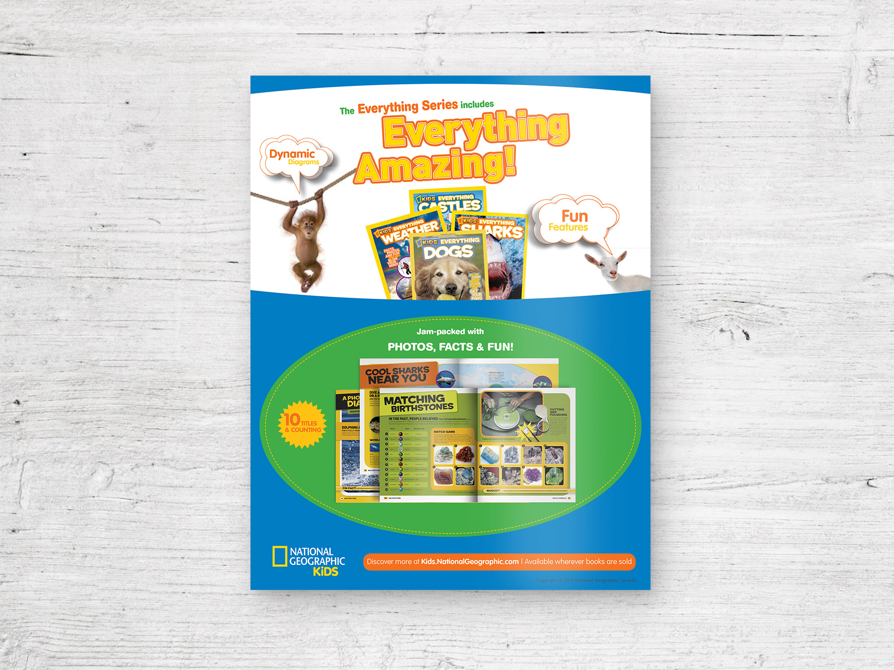 National Geographic Ad | Gillian Hersh Design